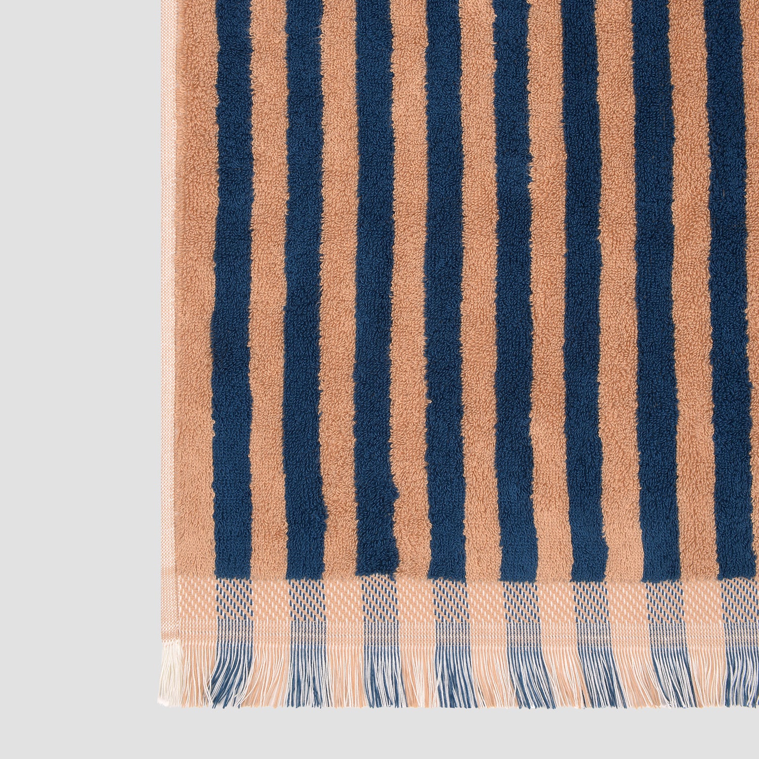 Blue and brown towels store